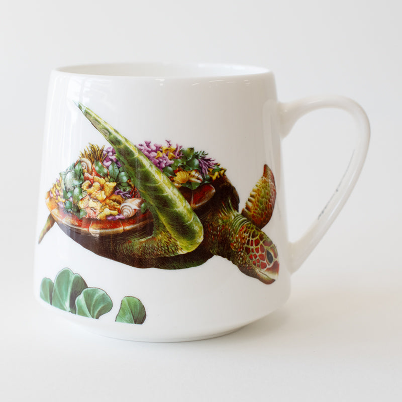 Mug 450ml – Green Sea Turtle (LESS THAN PERFECT ITEM) – Marini Ferlazzo ...