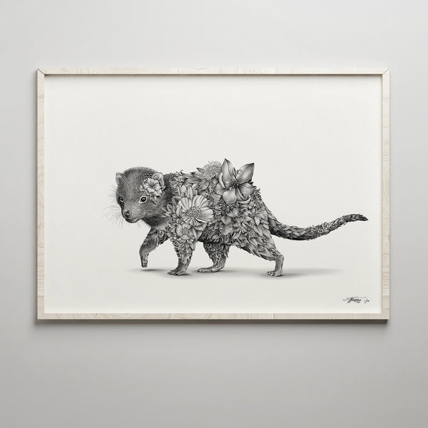 Tasmanian Devil Bushwalk - Giclée Print – Marini Ferlazzo - Art for ...